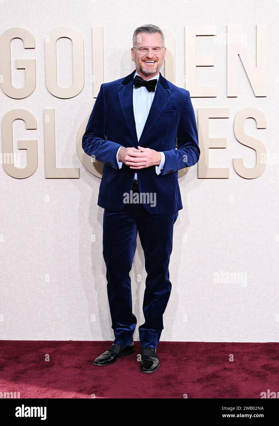 Marc Malkin at the 81st Golden Globe Awards held at the Beverly Hilton ...
