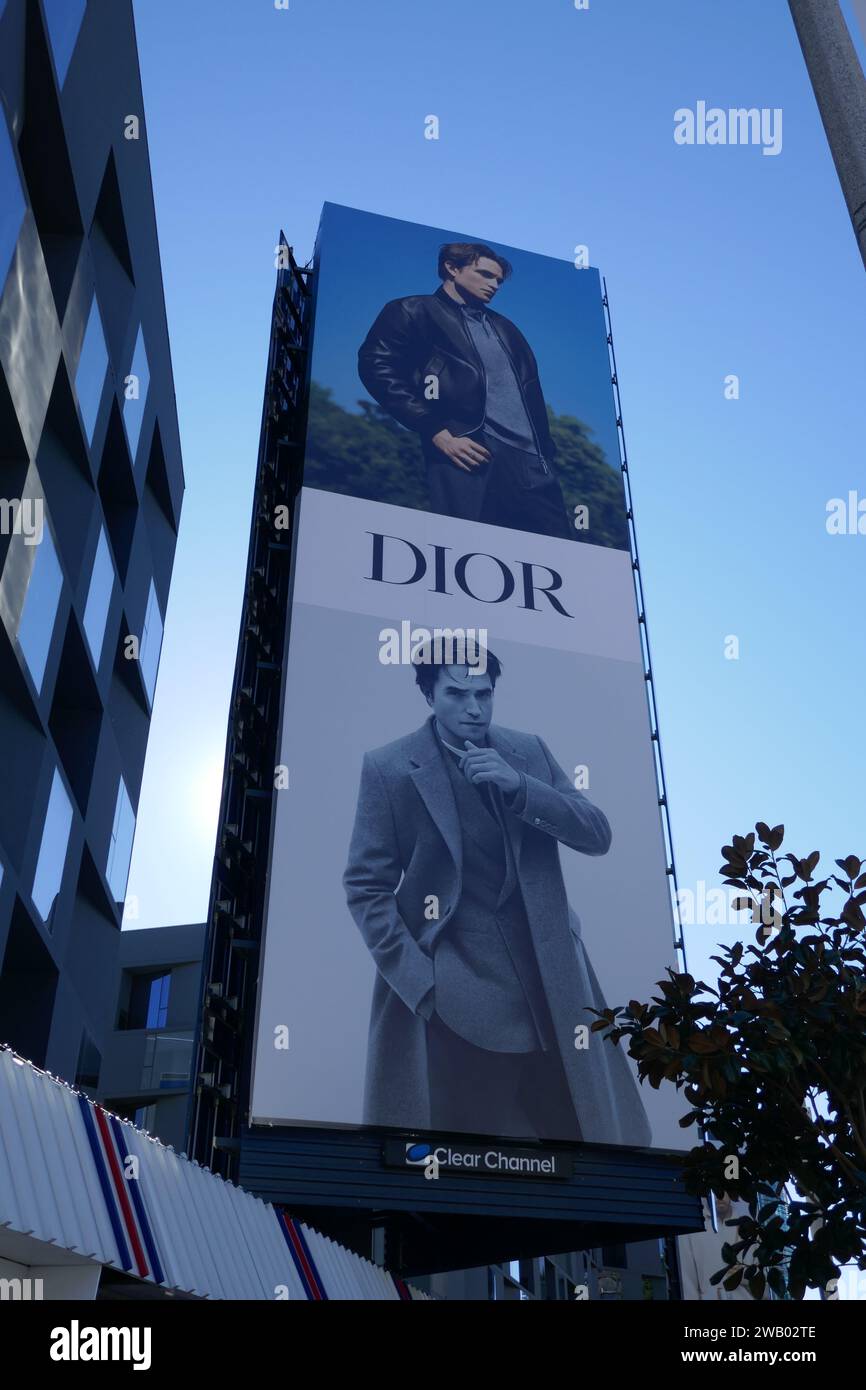 Los Angeles, California, USA 4th January 2024 Robert Pattinson Dior ...