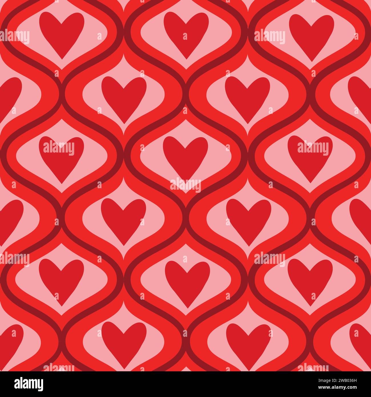 Vintage valentine card 1950s Stock Vector Images - Alamy