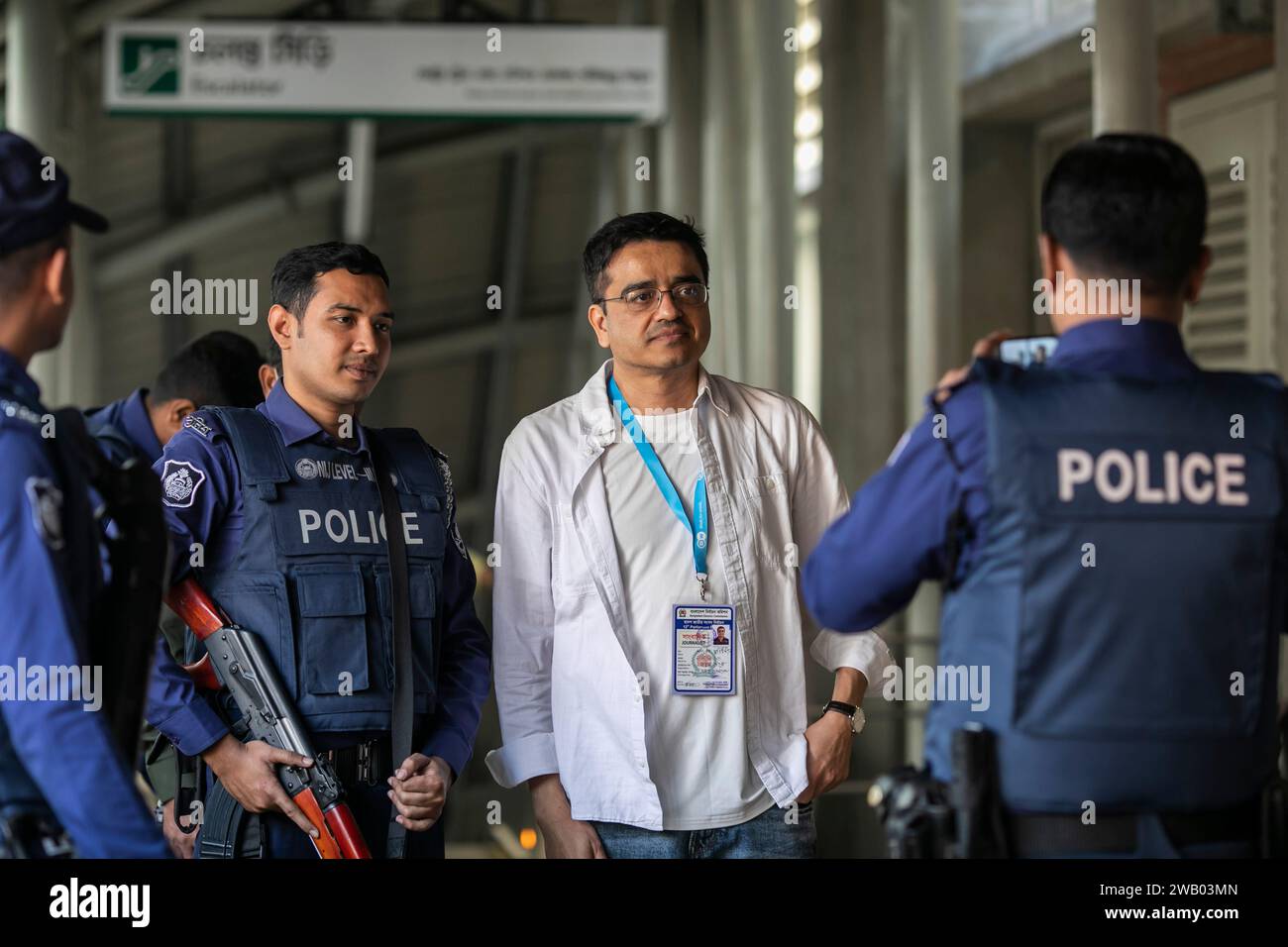 Dhaka, Bangladesh. 7th Jan, 2024. Khaled Muhiuddin, a Bangladeshi ...