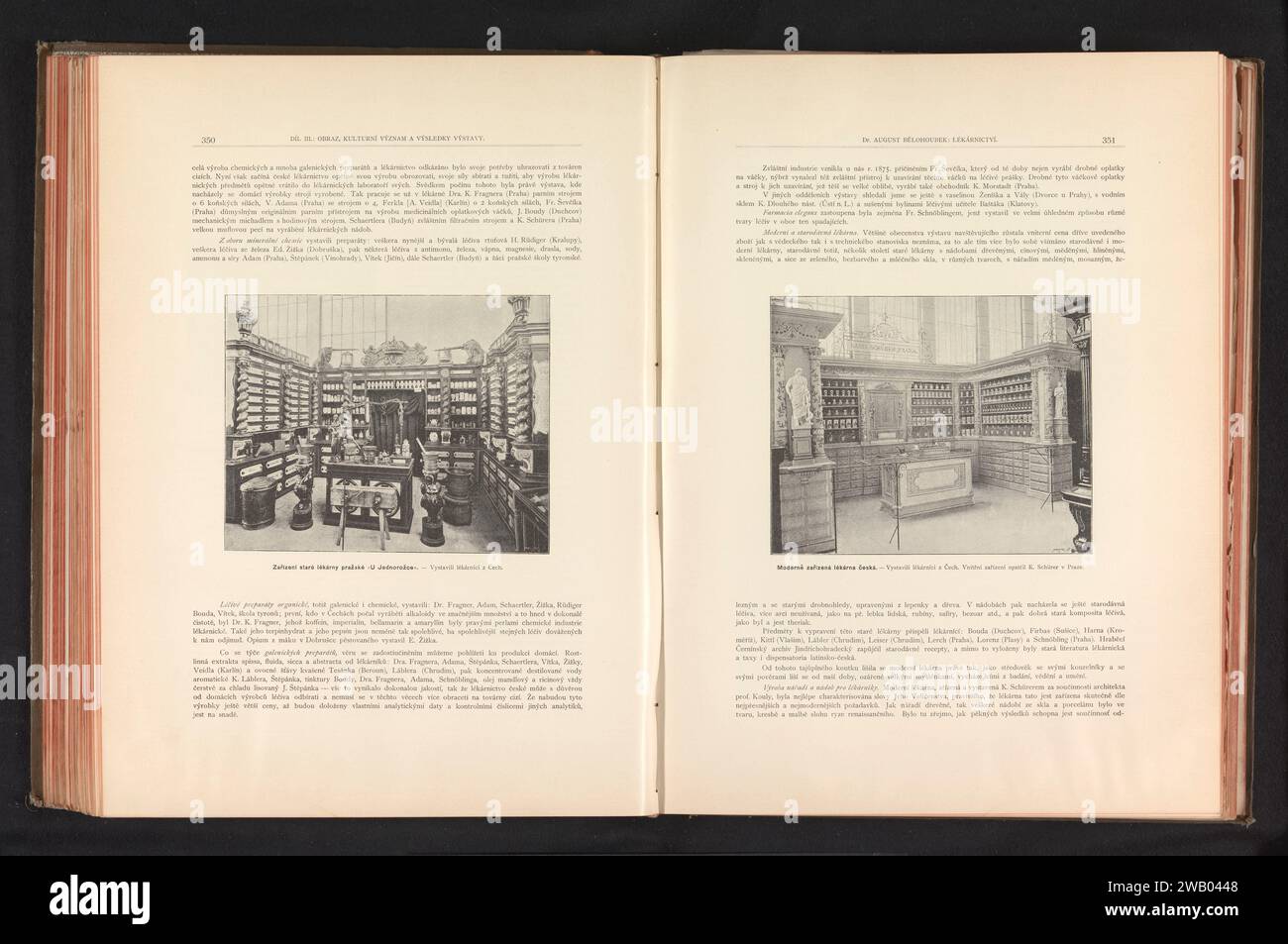 Interior of a pharmacy in Prague, Anonymous, c. 1890 - in or before ...