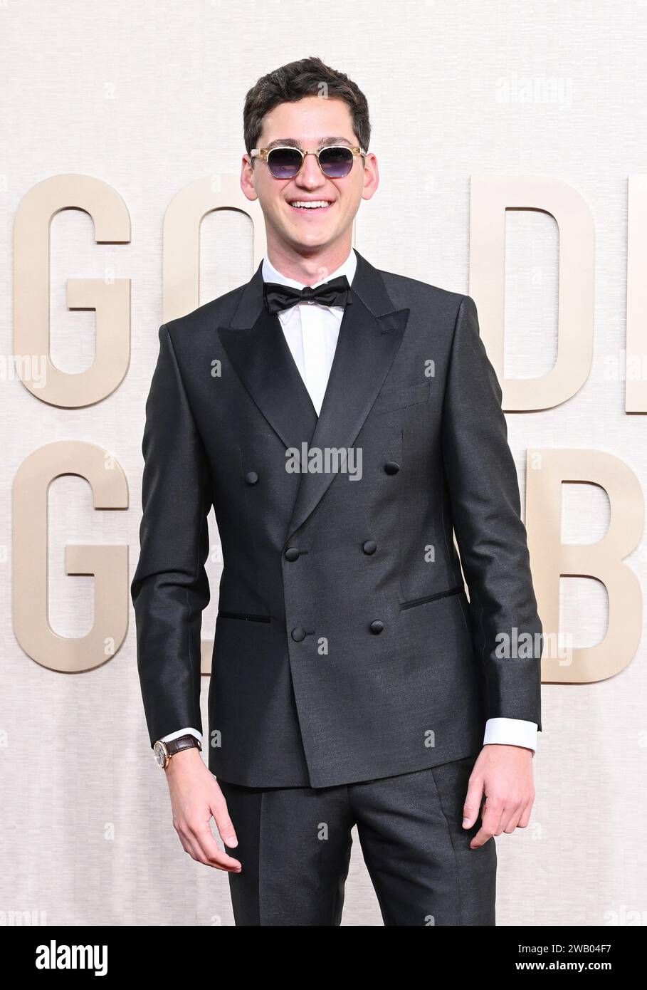 Matt Friend at the 81st Golden Globe Awards held at the Beverly Hilton ...