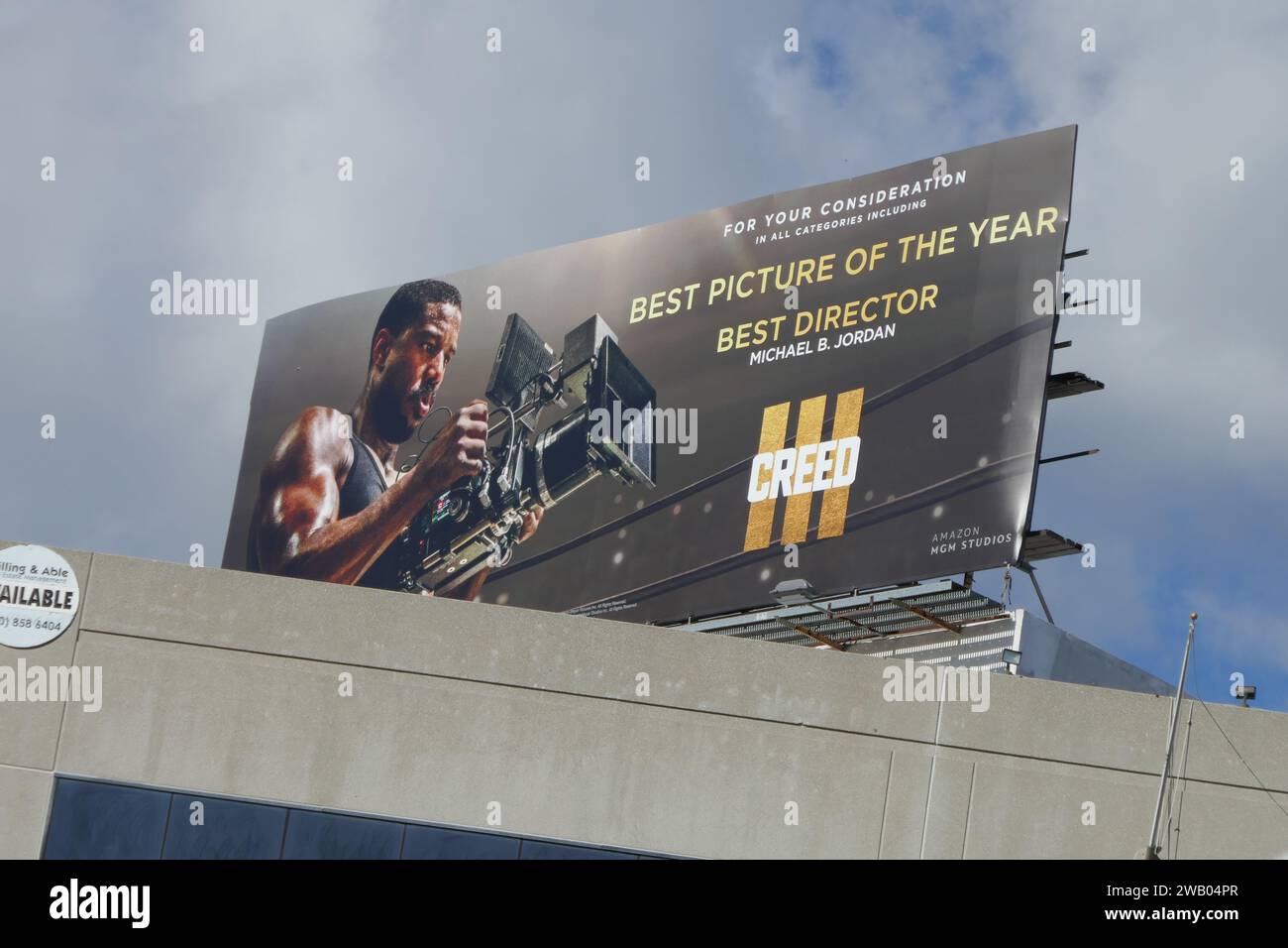 Los Angeles, California, USA 3rd January 2024 Michael B. Jordan Creed 3 ...