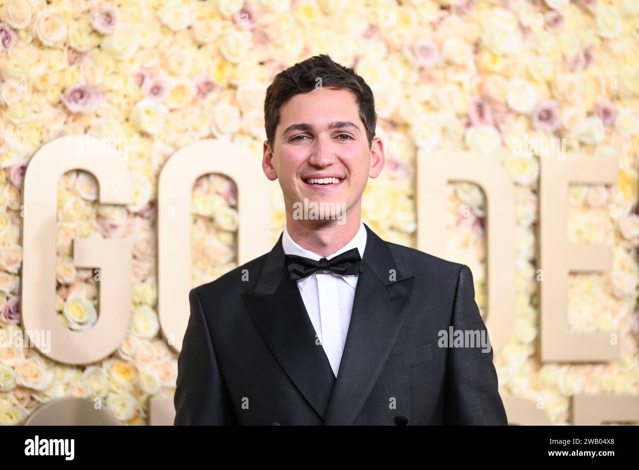 Matt Friend at the 81st Golden Globe Awards held at the Beverly Hilton ...