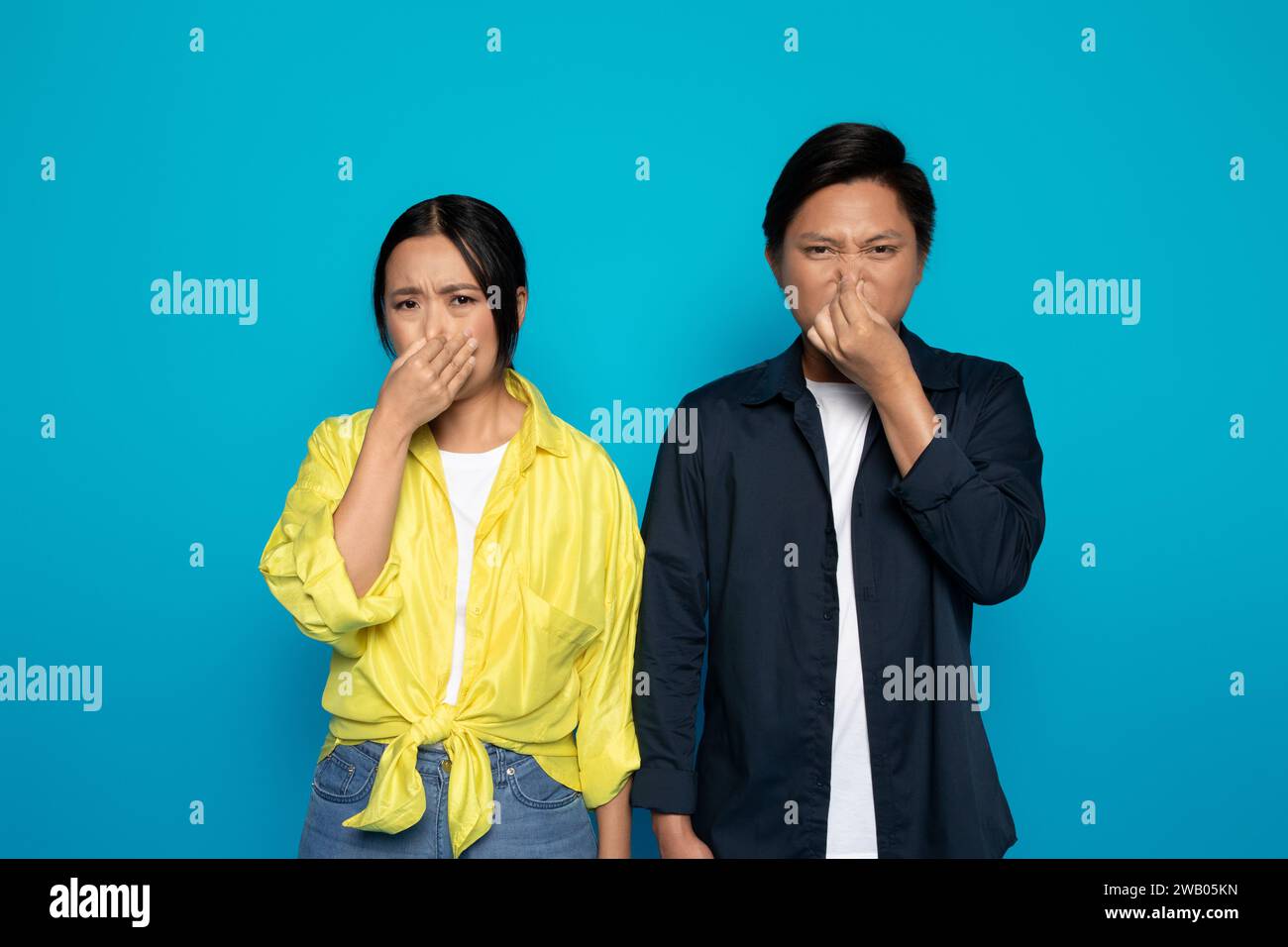 Woman disgusted and husband hi-res stock photography and images - Alamy