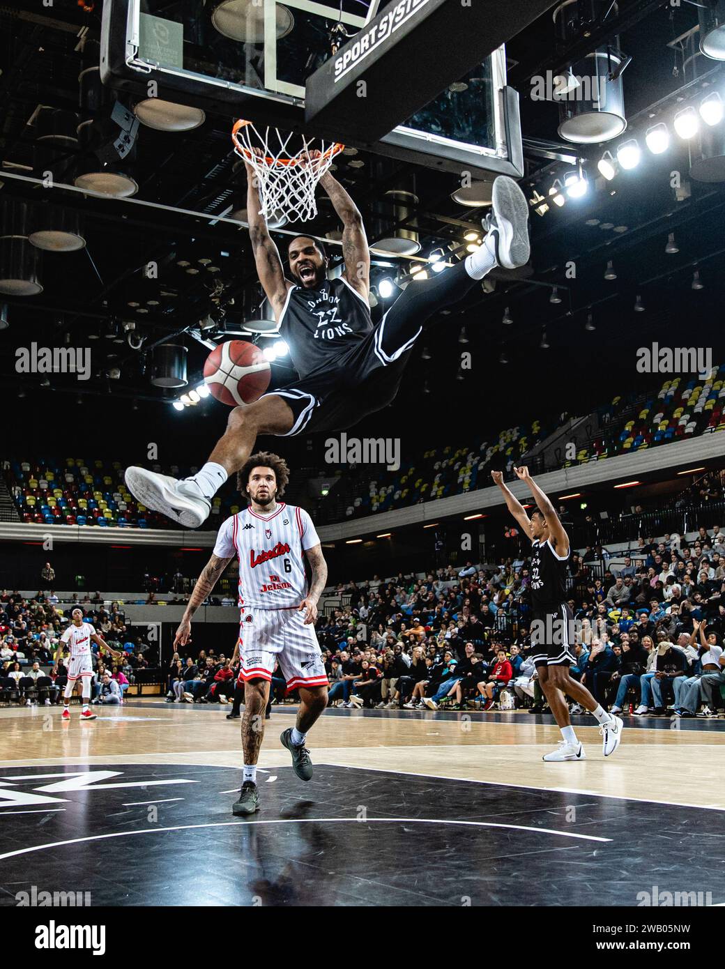 London Lions defeat Leicester Riders in the group stages of the Trophy ...