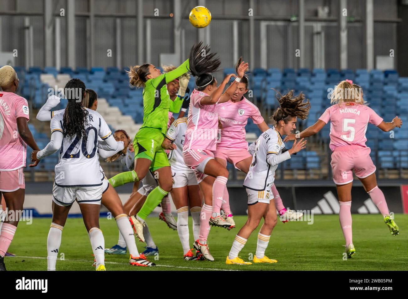 Madrid, Madrid, Spain. 7th Jan, 2024. LigaF Women's Champions Soccer ...