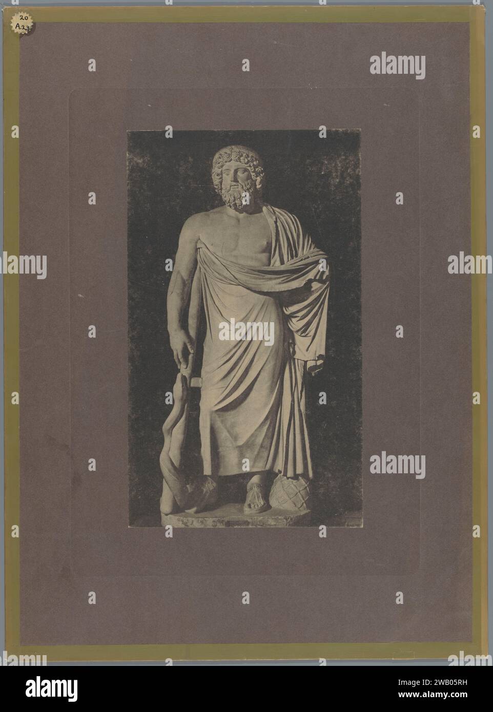 Sculpture Van Asklepios, 1898 photograph European Publisher: Munich ...