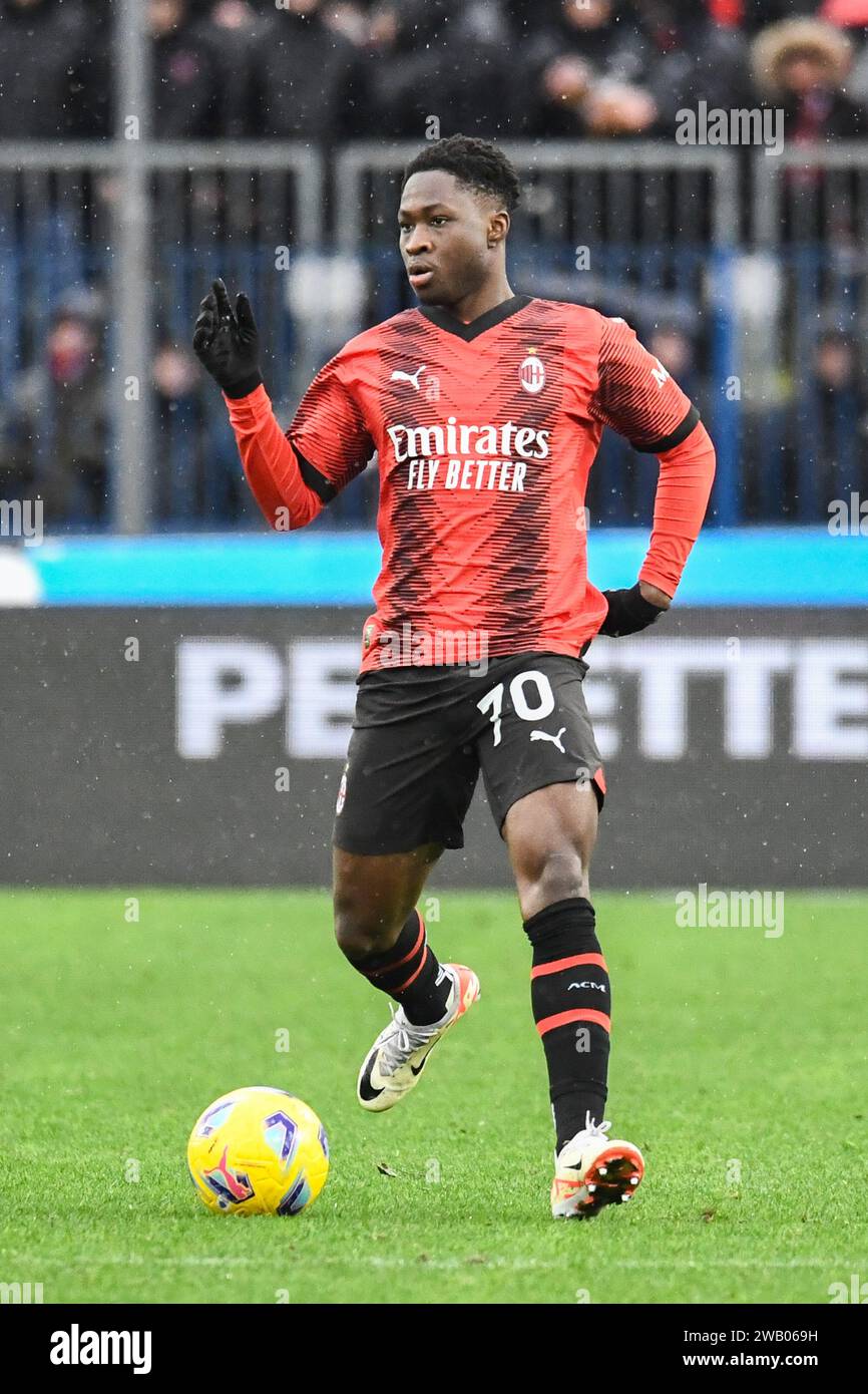 Empoli, Italy. 07th Jan, 2024. Chaka Traore (Milan) during Empoli FC vs ...