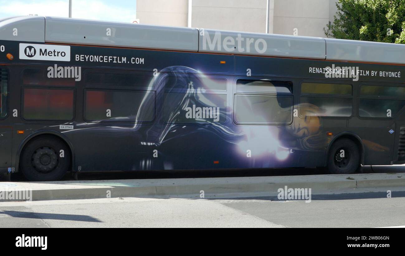 Los Angeles, California, USA 3rd January 2024 Beyonce Renaissance Bus ...