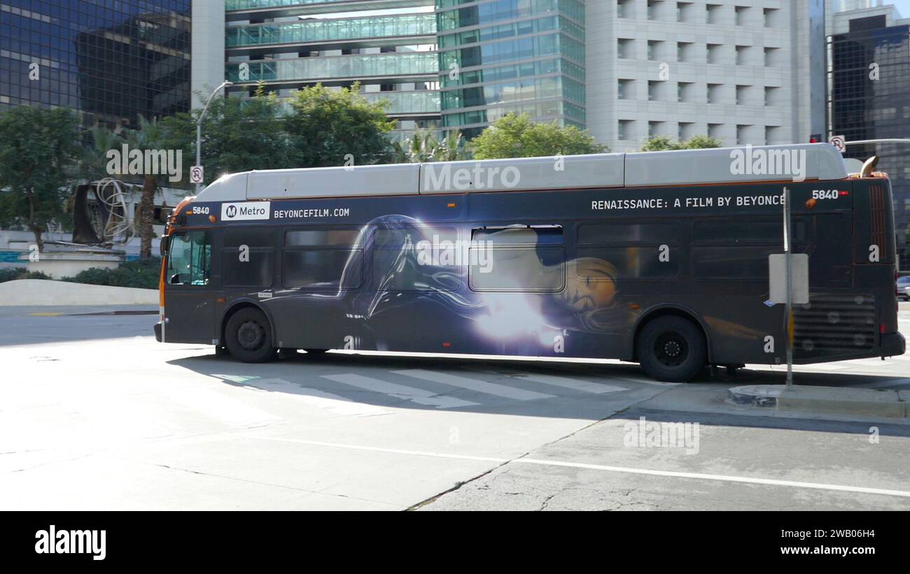 Los Angeles, California, USA 3rd January 2024 Beyonce Renaissance Bus ...