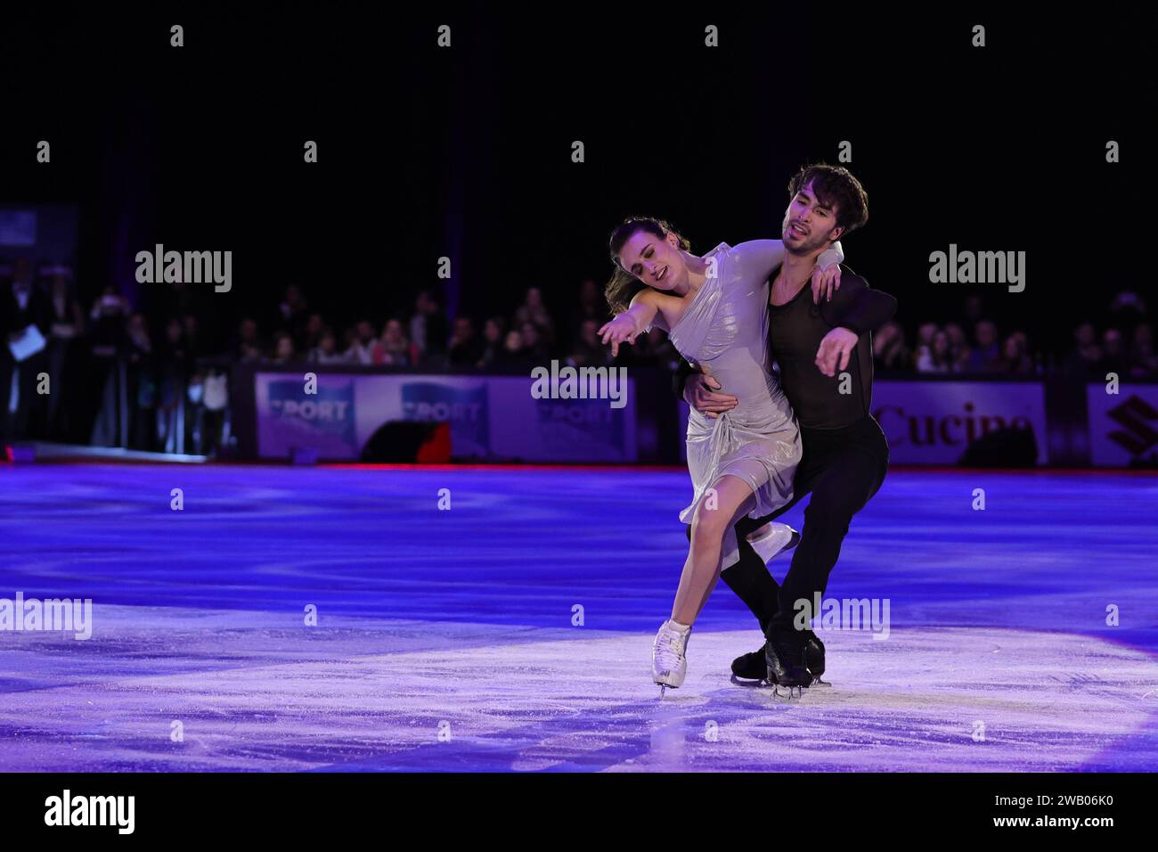 Bologna, Italy. 06th Jan, 2024. Gabriella Papadakis and Guillaume ...