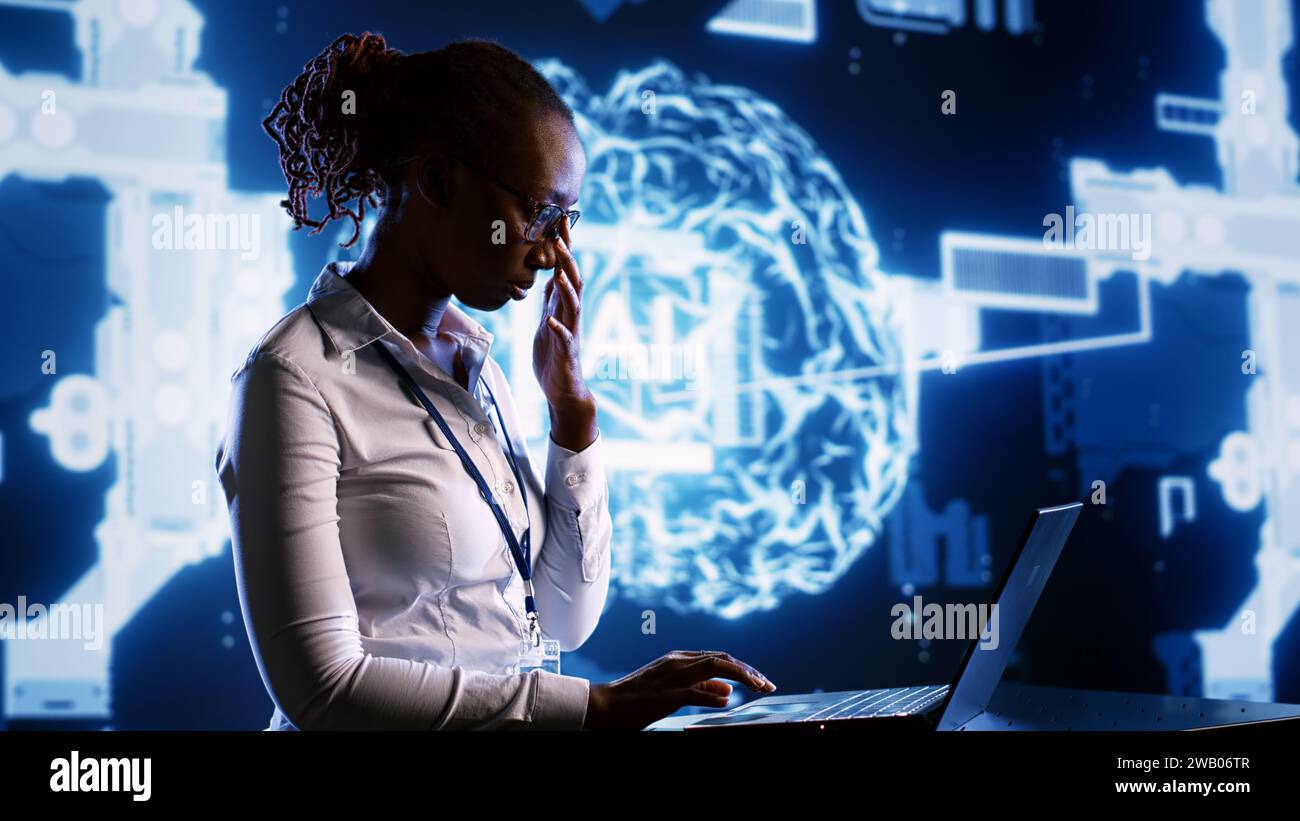 African American Engineer Develops Artificial Intelligence Neural Networks Architecture Inspired