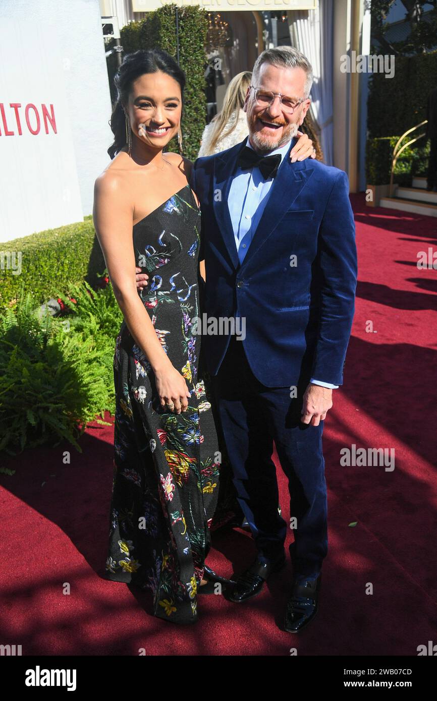 Beverly Hills, United States. 07th Jan, 2024. Rachel Smith and Marc ...