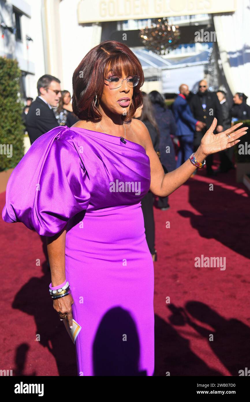 Beverly Hills, United States. 07th Jan, 2024. Gayle King at the 81st ...