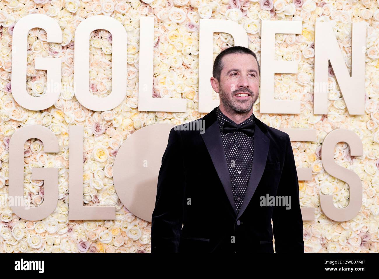 John Spiker arrives at the 81st Golden Globe Awards on Sunday, Jan. 7 ...