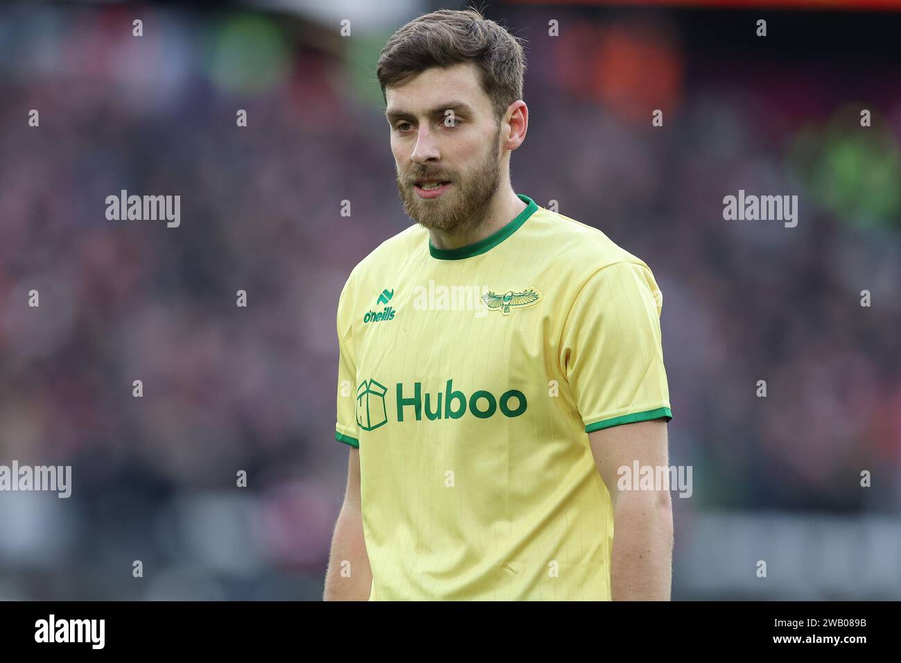 London, UK. 7th Jan, 2024. Joe Williams of Bristol City during the The ...