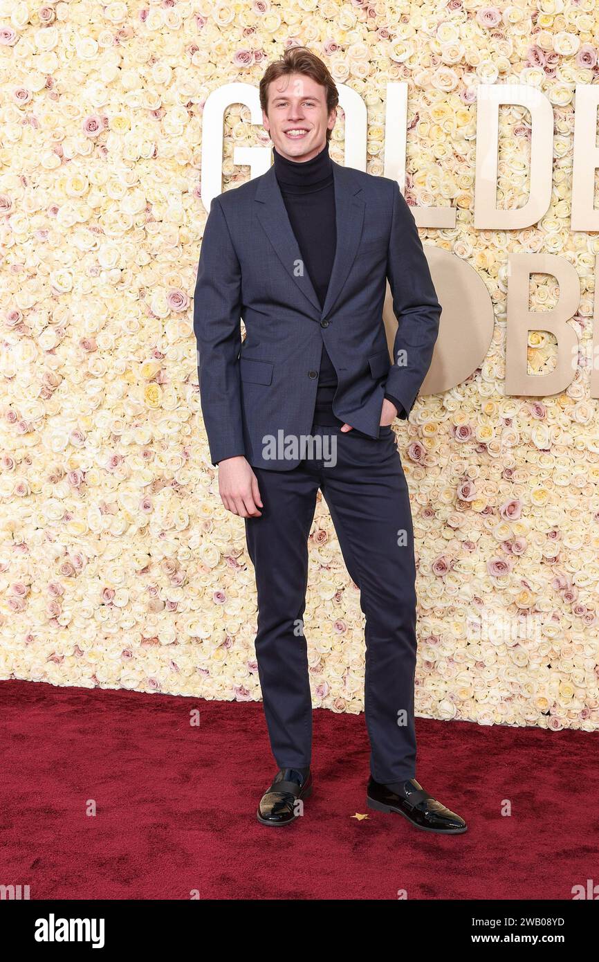 Josh "Bru" Brubaker at the 81st Golden Globe Awards held at the Beverly ...