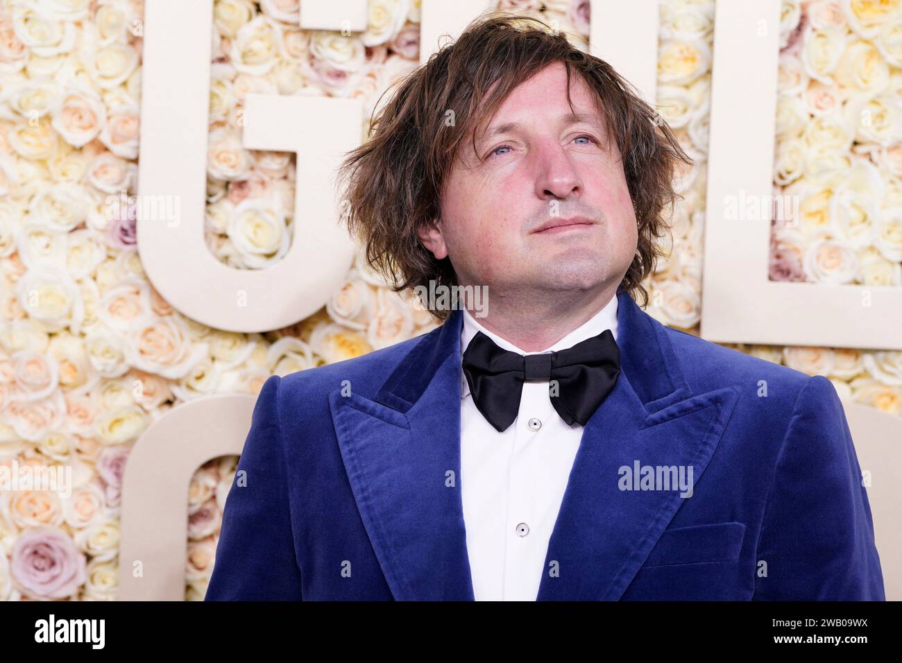 Daniel Pemberton arrives at the 81st Golden Globe Awards on Sunday, Jan ...