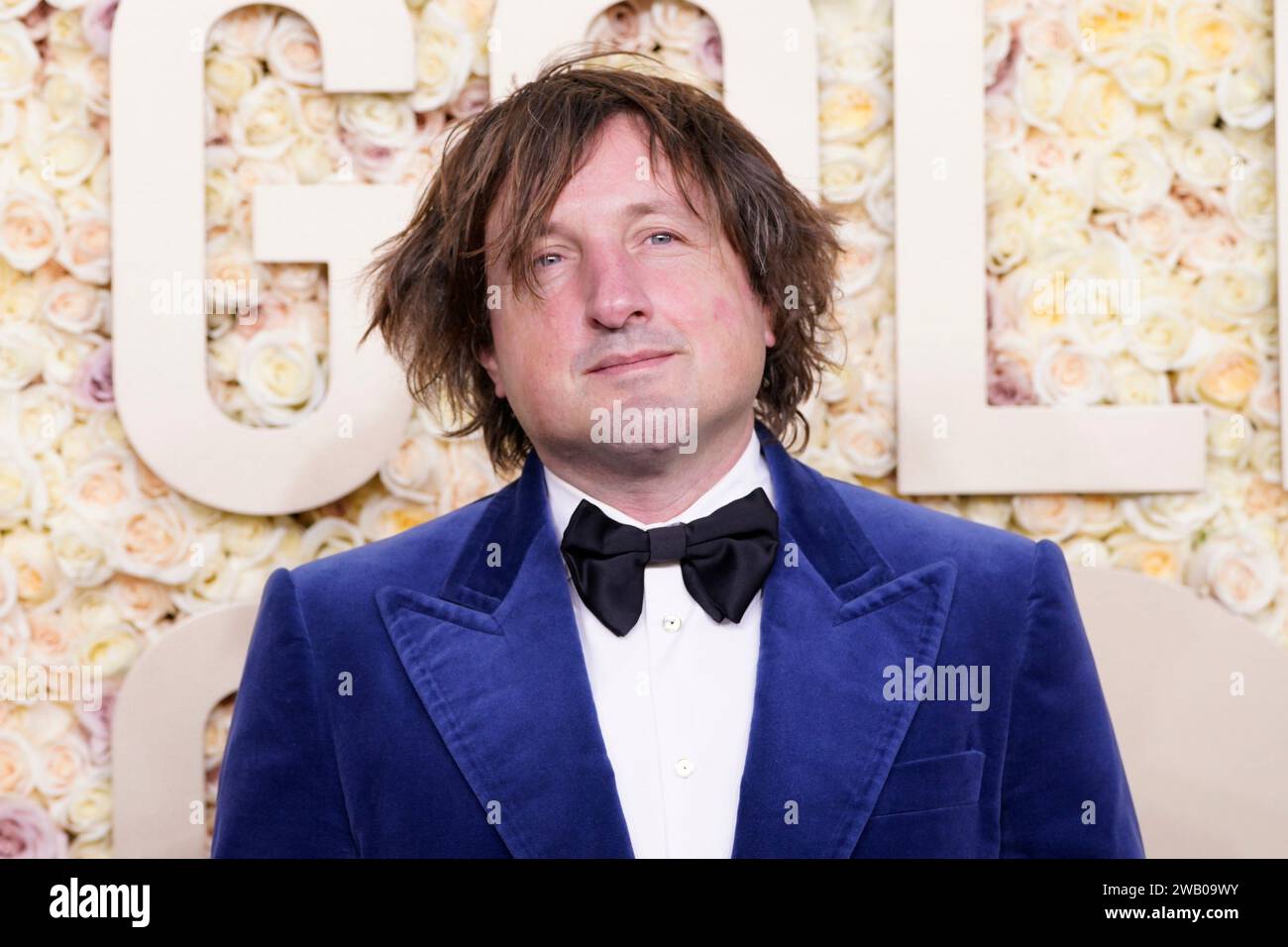 Daniel Pemberton arrives at the 81st Golden Globe Awards on Sunday, Jan ...