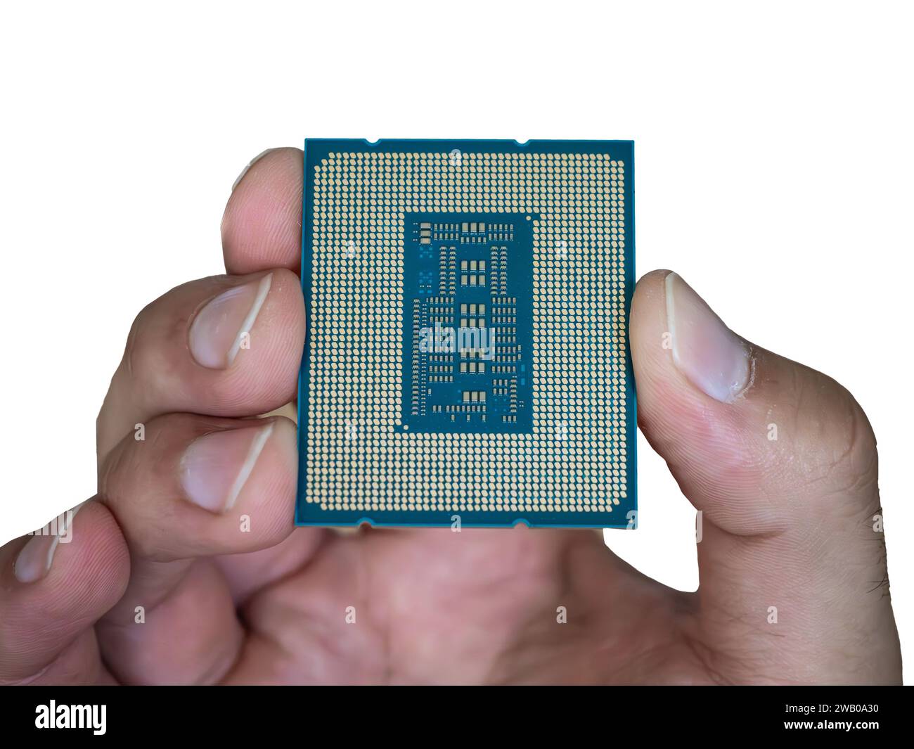 Central Processing Unit (CPU), microprocessor, computer component in ...