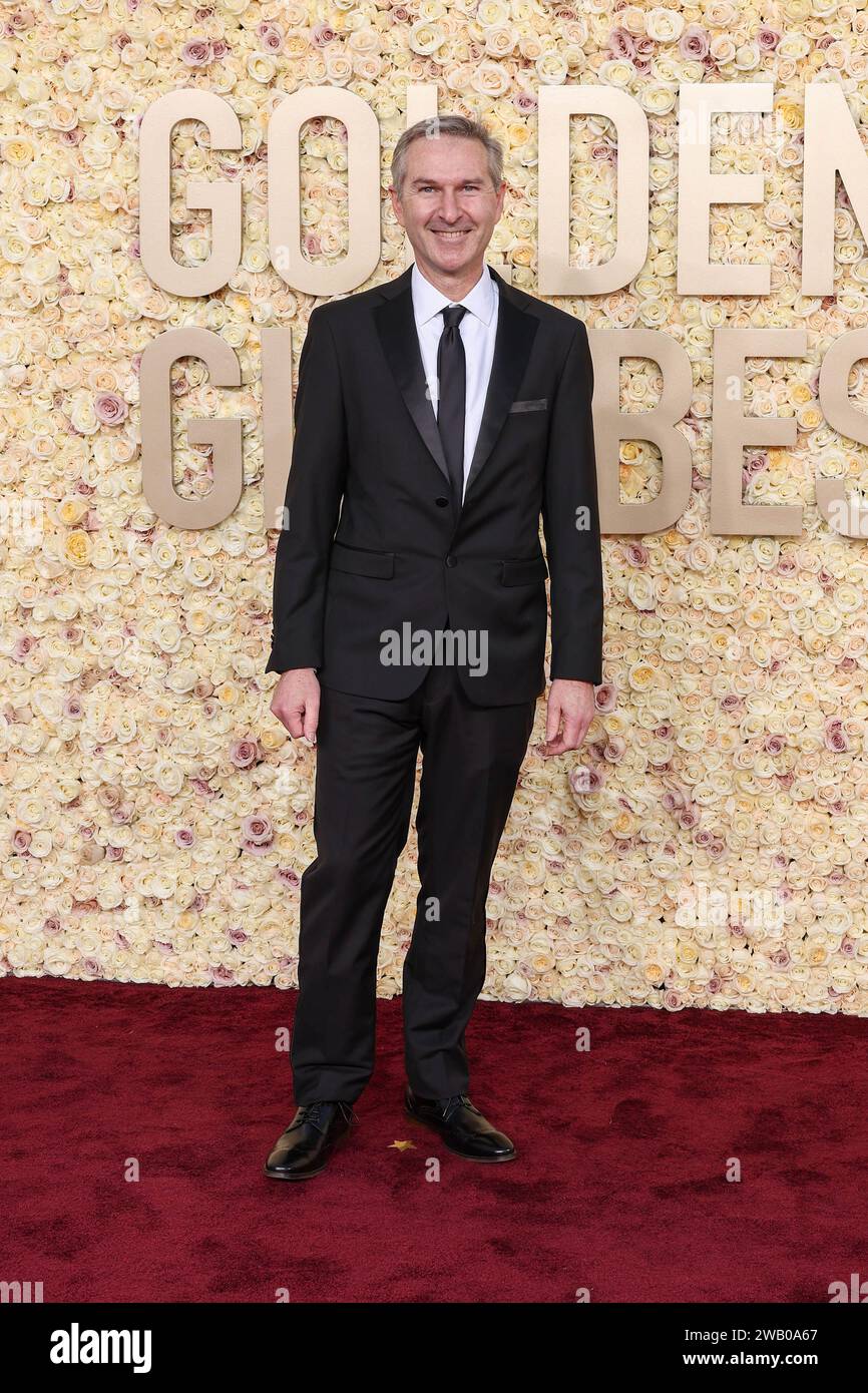 Eric Osmond At The 81st Golden Globe Awards Held At The Beverly Hilton Hotel On January 7 2024
