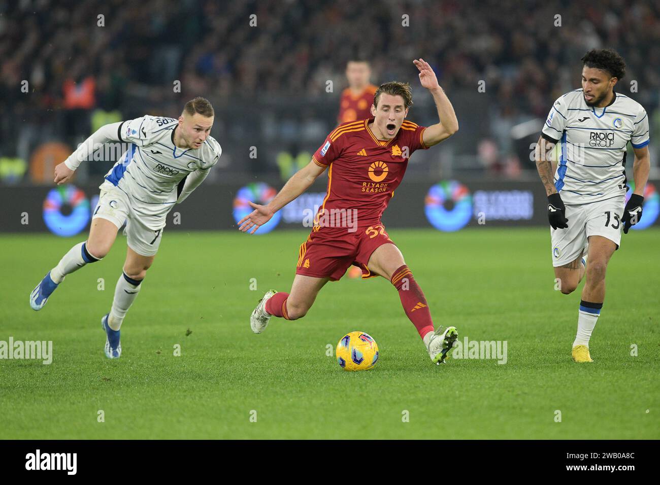 Stadio Olimpico, Rome, Italy. 7th Jan, 2024. Serie A Football; Roma ...