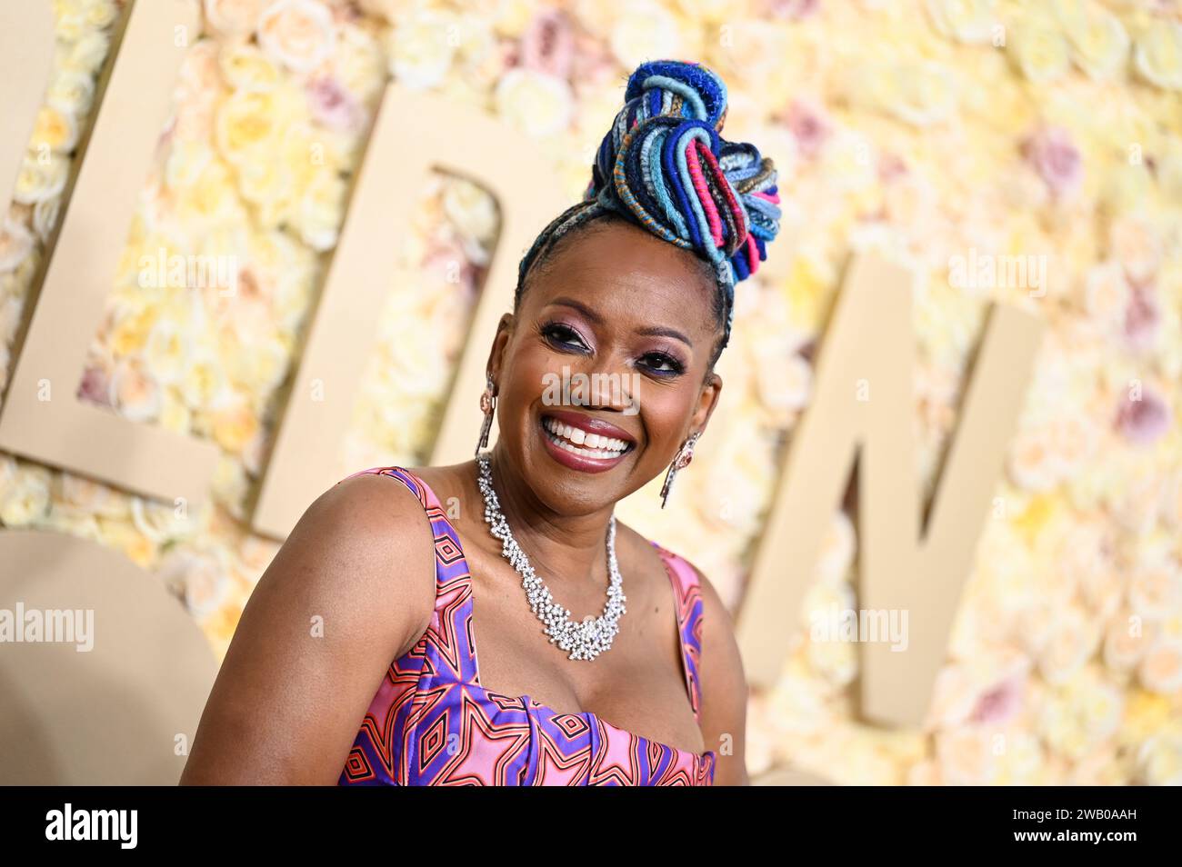 Erika Alexander at the 81st Golden Globe Awards held at the Beverly ...