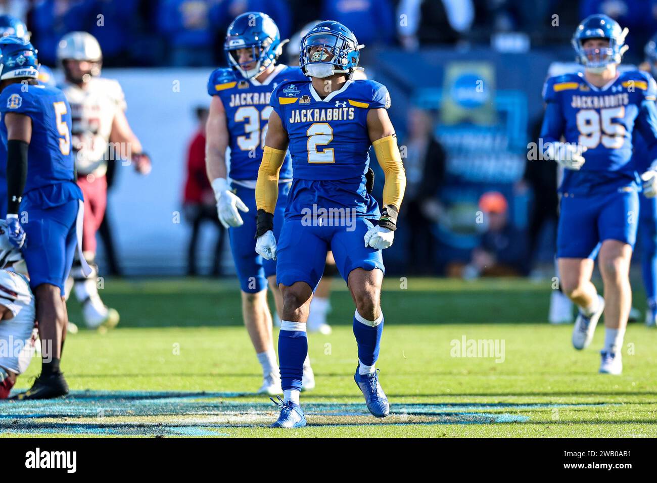 FRISCO, TX - JANUARY 07: South Dakota State Jackrabbits linebacker ...