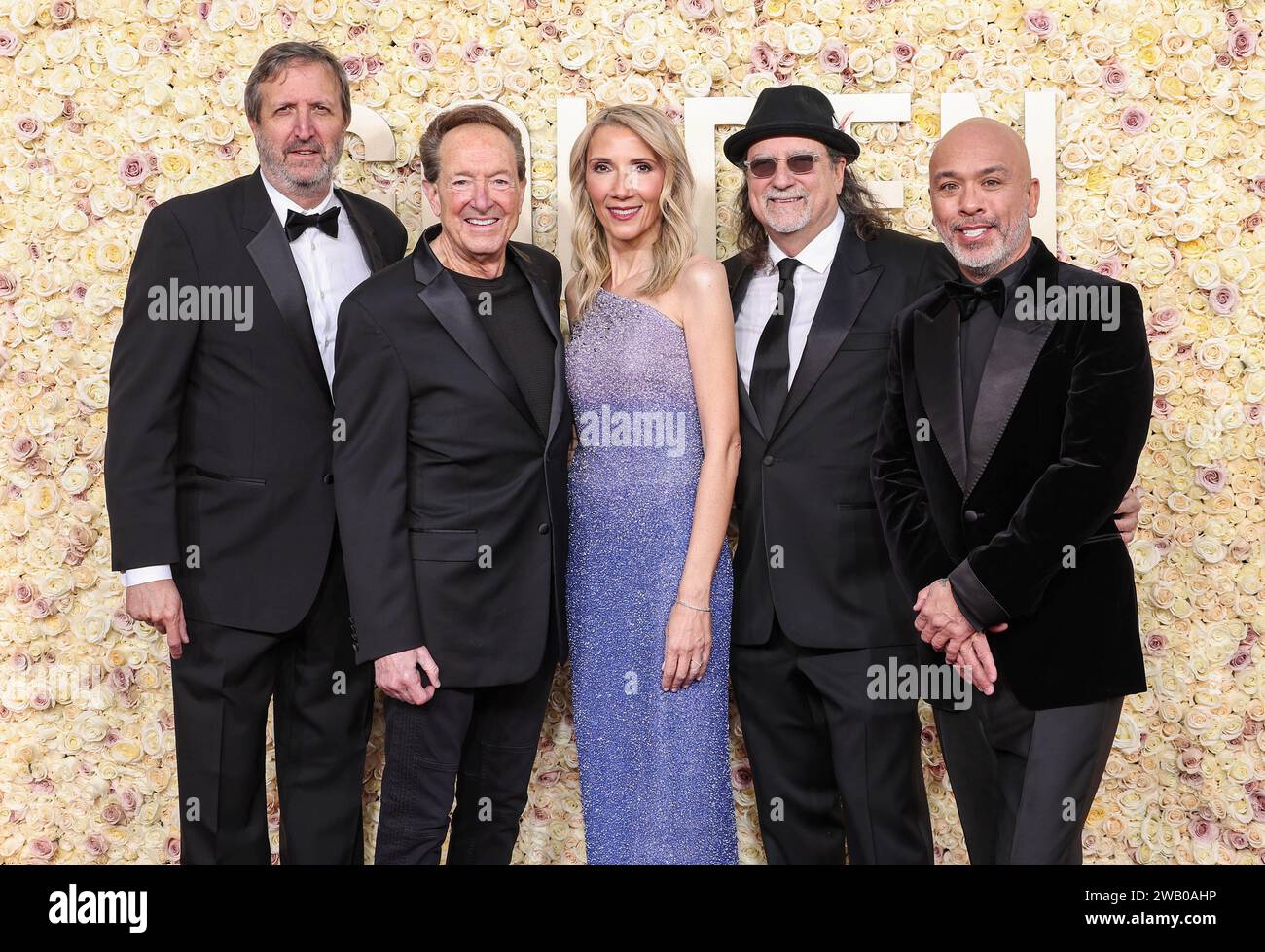 Ricky Kirshner, Barry Adelman, Helen Hoehne, Glenn Weiss and Jo Koy at ...
