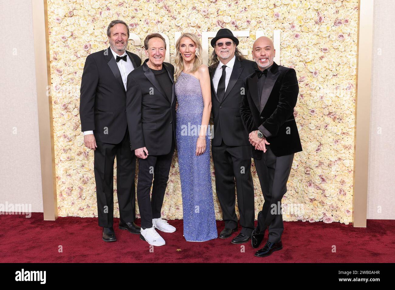 Ricky Kirshner, Barry Adelman, Helen Hoehne, Glenn Weiss and Jo Koy at ...