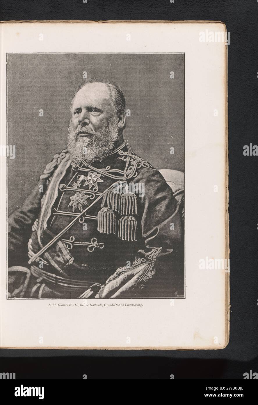 Portrait of King William III of the Netherlands, Anonymous, c. 1880 ...