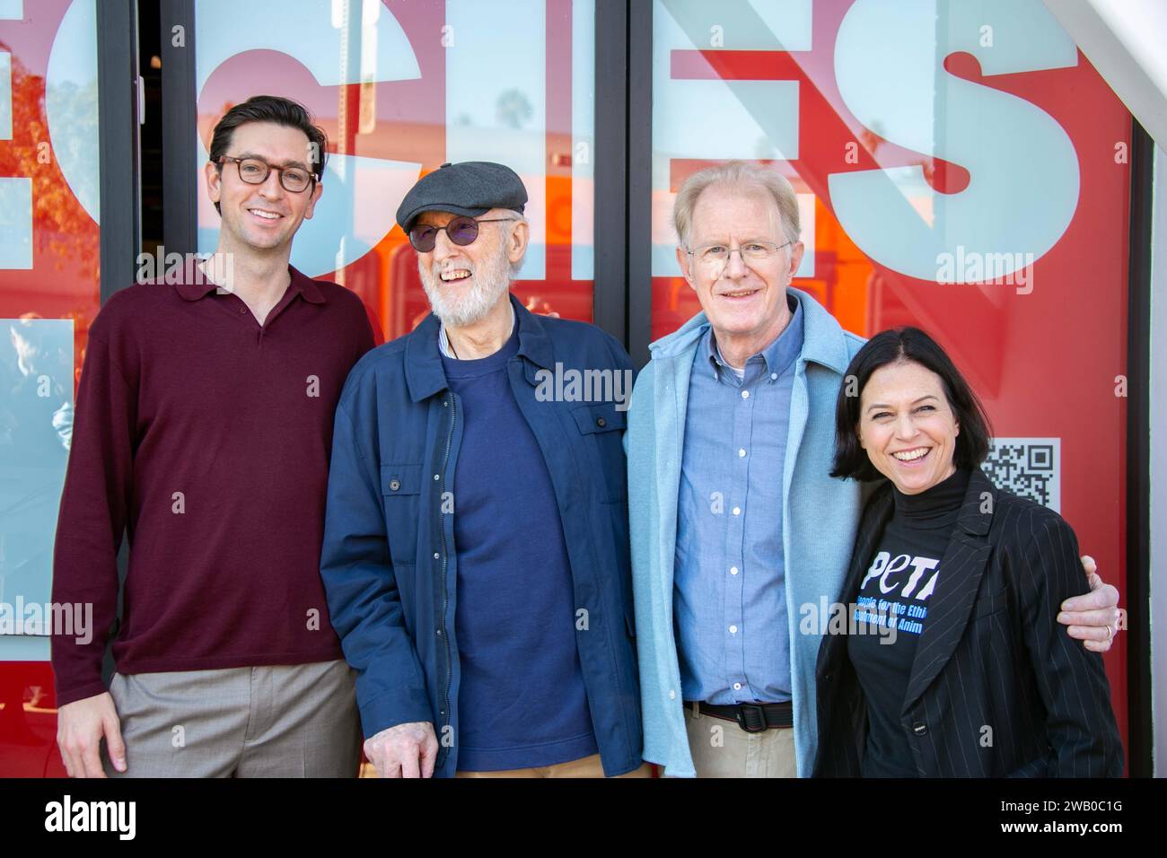 January 6, 2024, Los Angeles, California, USA: (L-R) NICHOLAS BRAUN ...