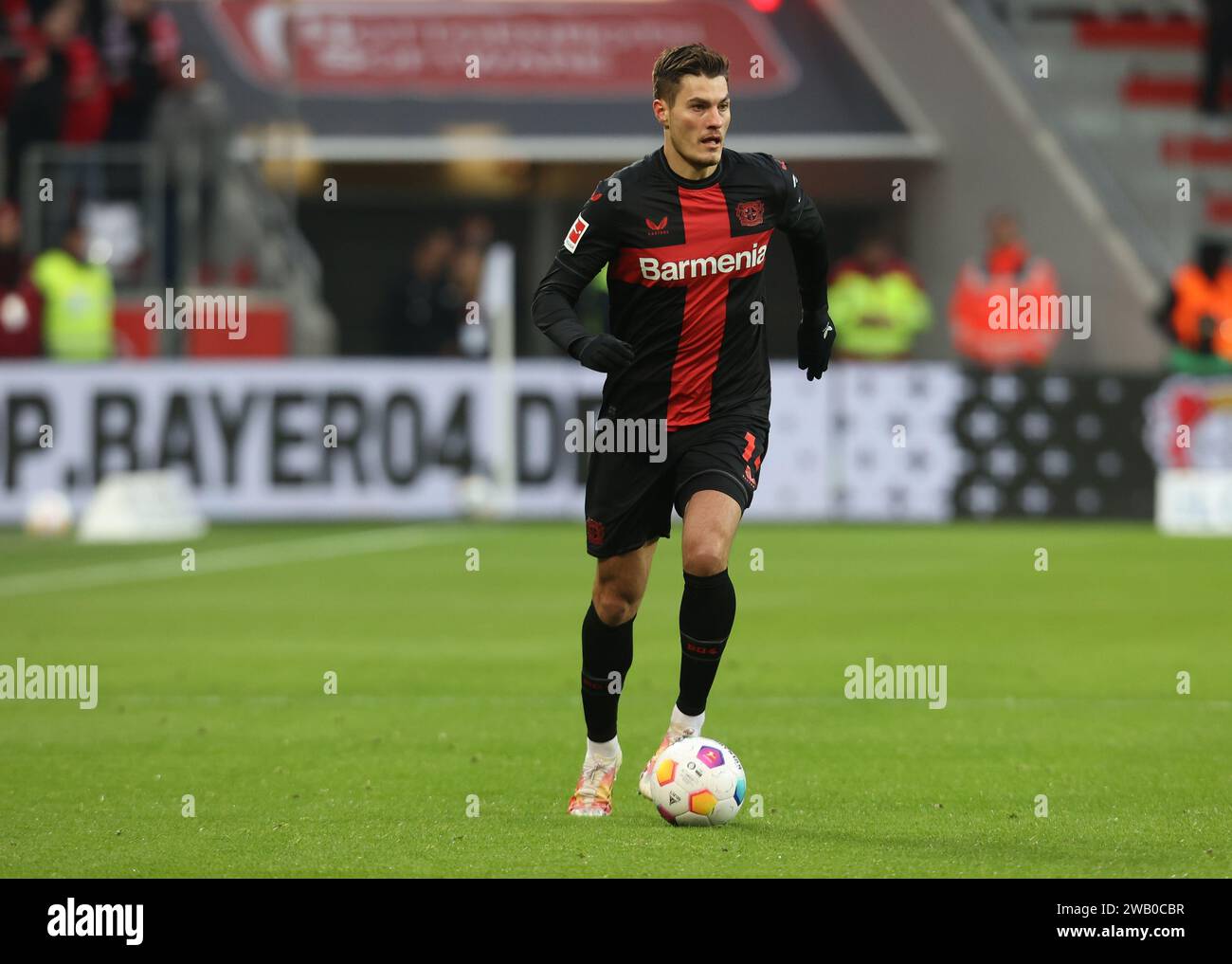 Leverkusen, Deutschland. 07th Jan, 2024. Patrick Schick (Bayer ...