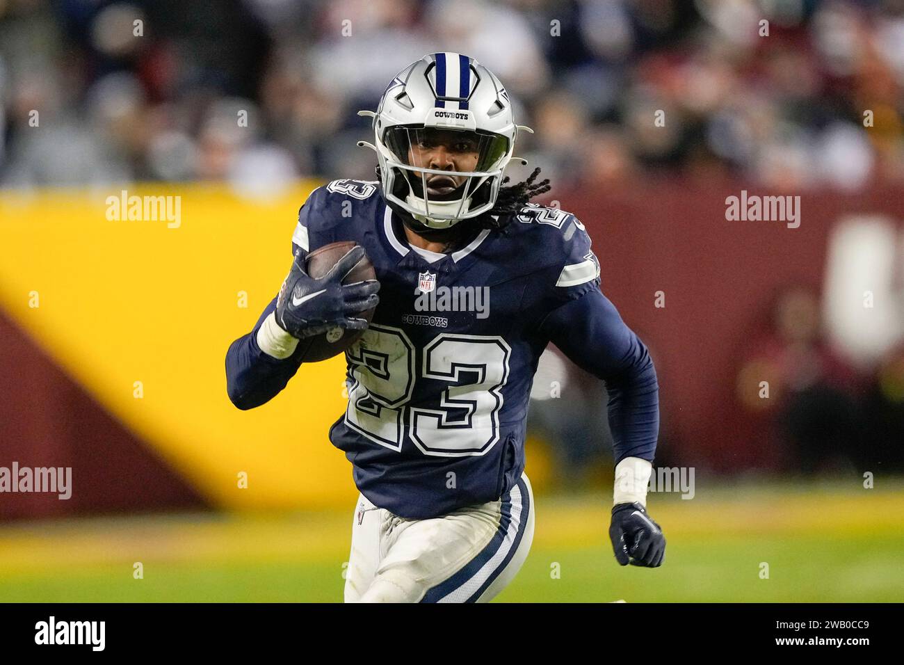 Dallas Cowboys running back Rico Dowdle (23) running with the ball ...