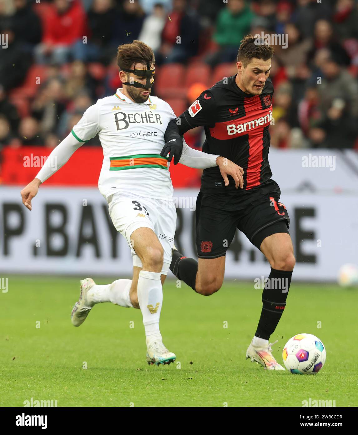 Leverkusen, Deutschland. 07th Jan, 2024. Marin Sverko (Venedig ...