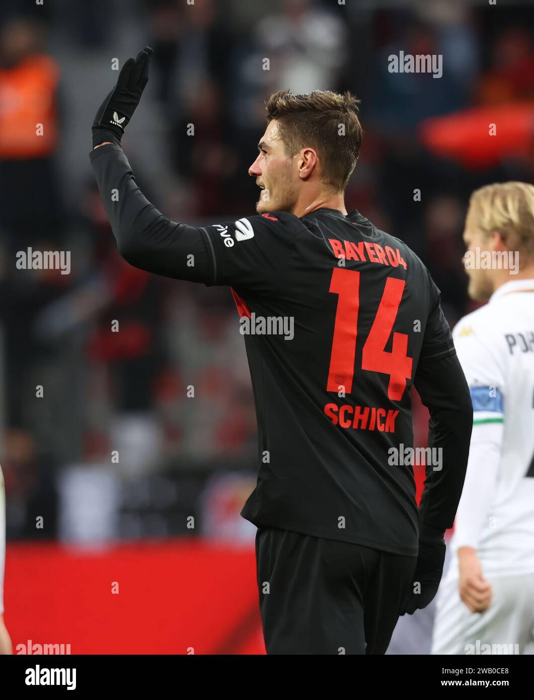 Leverkusen, Deutschland. 07th Jan, 2024. Patrick Schick (Bayer ...