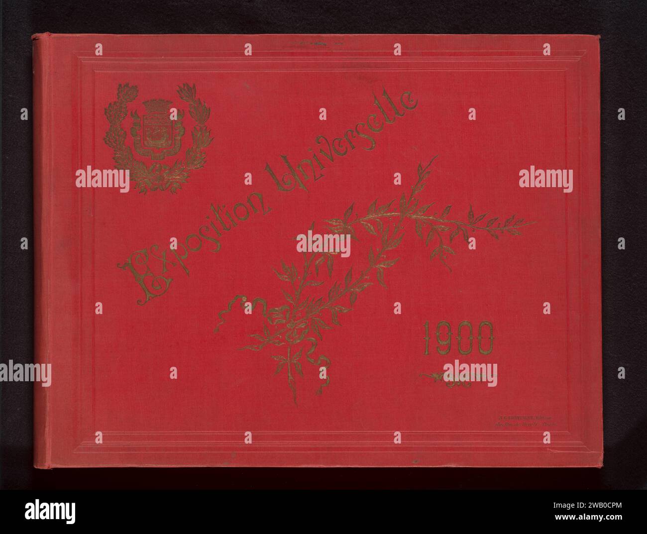 Universal exhibition 1900, A.C. Champagne, c. 1900 book Paris paper ...