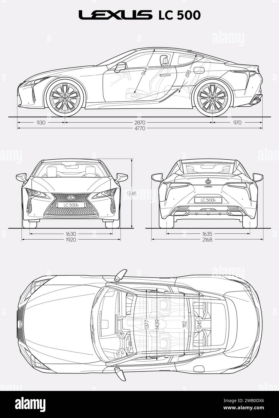 Lexus car display Black and White Stock Photos & Images - Alamy