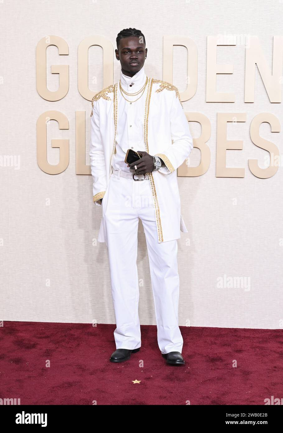 Beverly Hills, United States. 07th Jan, 2024. Moustapha Fall at the ...