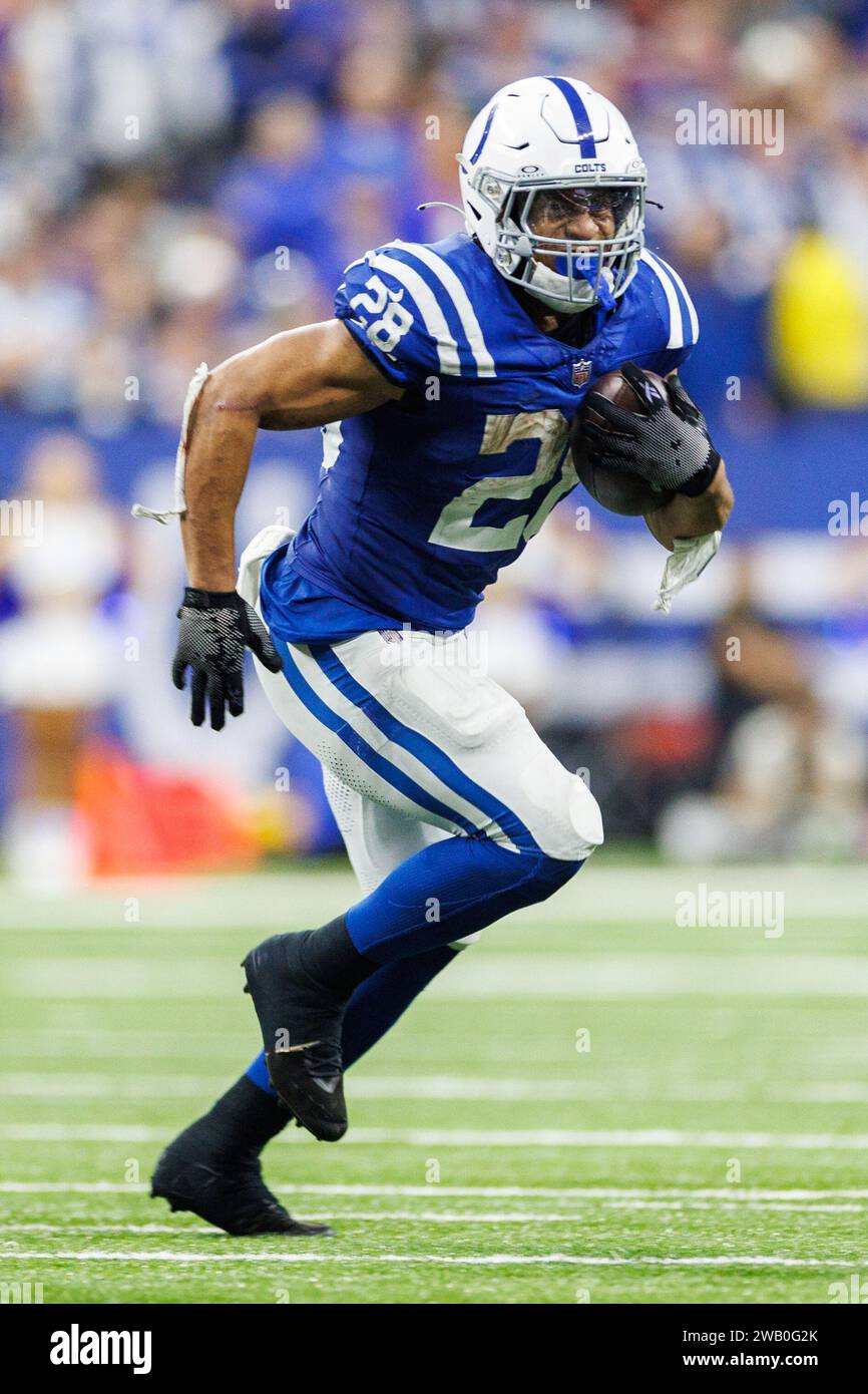 January 06, 2024: Indianapolis Colts running back Jonathan Taylor (28 ...
