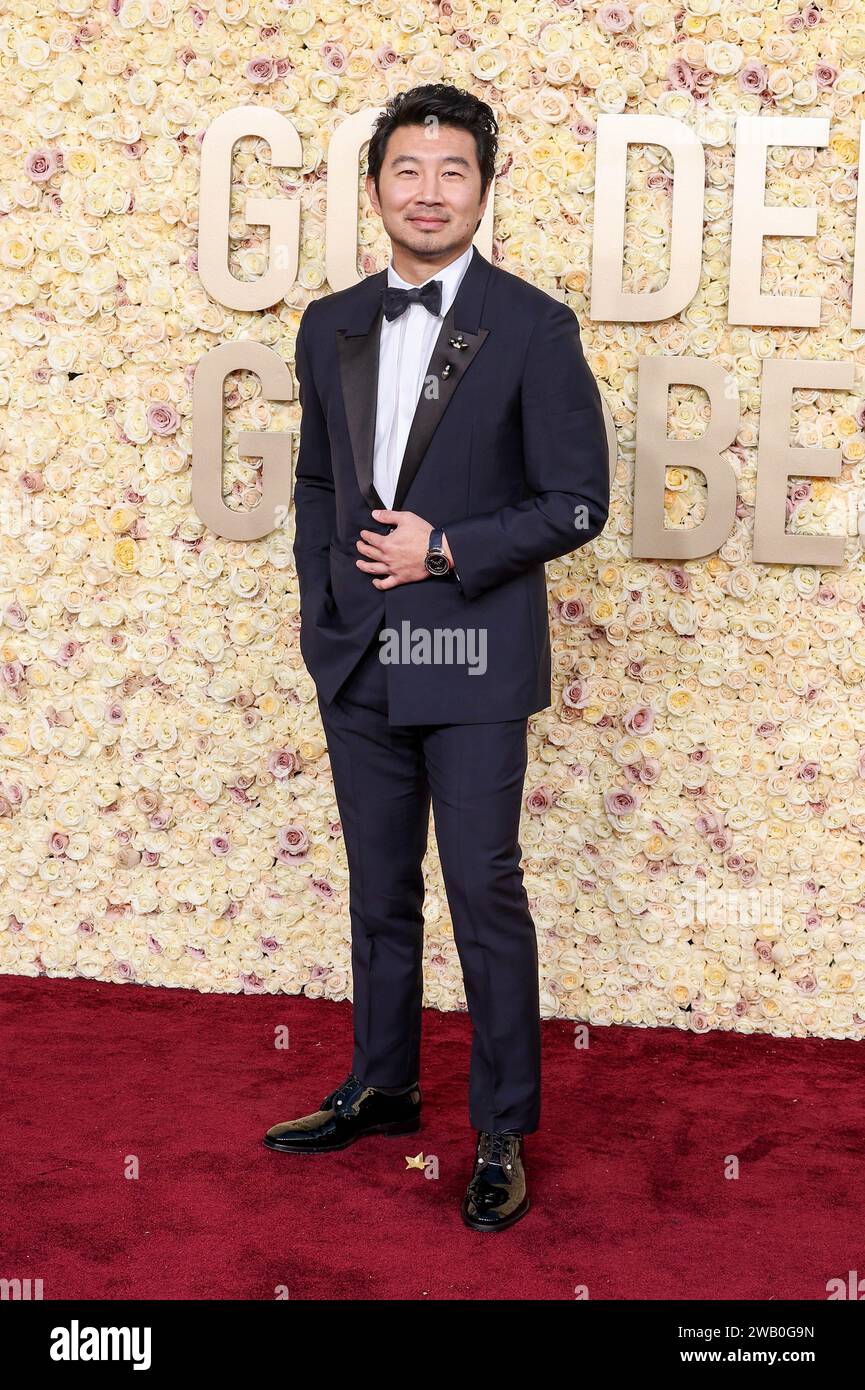 Beverly Hills, United States. 07th Jan, 2024. Simu Liu at the 81st ...
