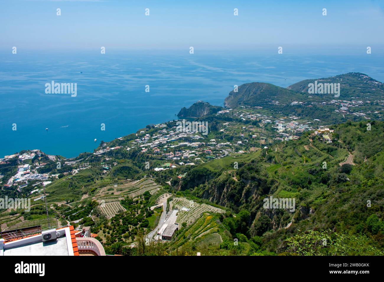 Port of Sant'Angelo - Isola d'Ischia - Italy Stock Photo - Alamy
