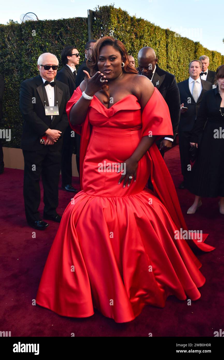 Danielle Brooks at the 81st Golden Globe Awards held at the Beverly ...