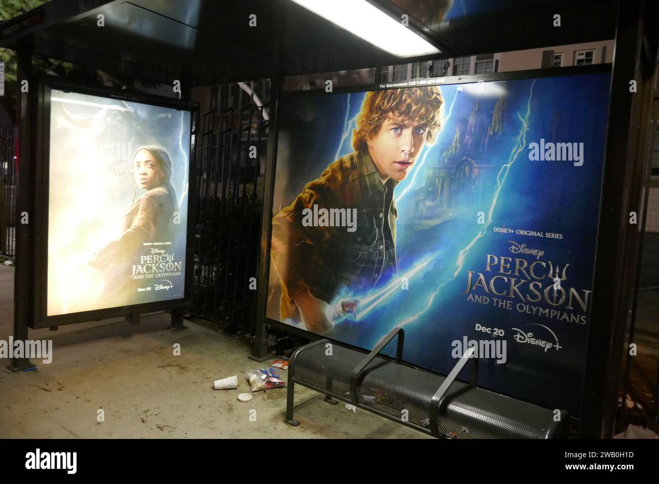 Los Angeles, California, USA 29th December 2023 Disney Percy Jackson ...
