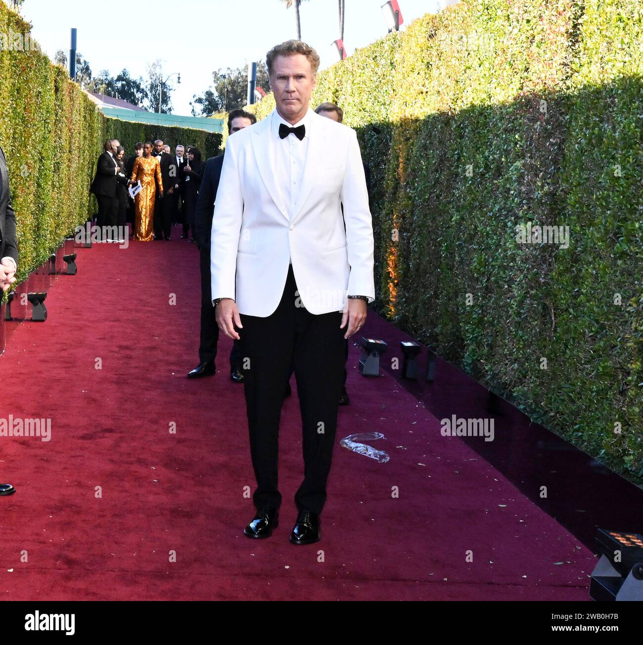 Will Ferrell at the 81st Golden Globe Awards held at the Beverly Hilton ...