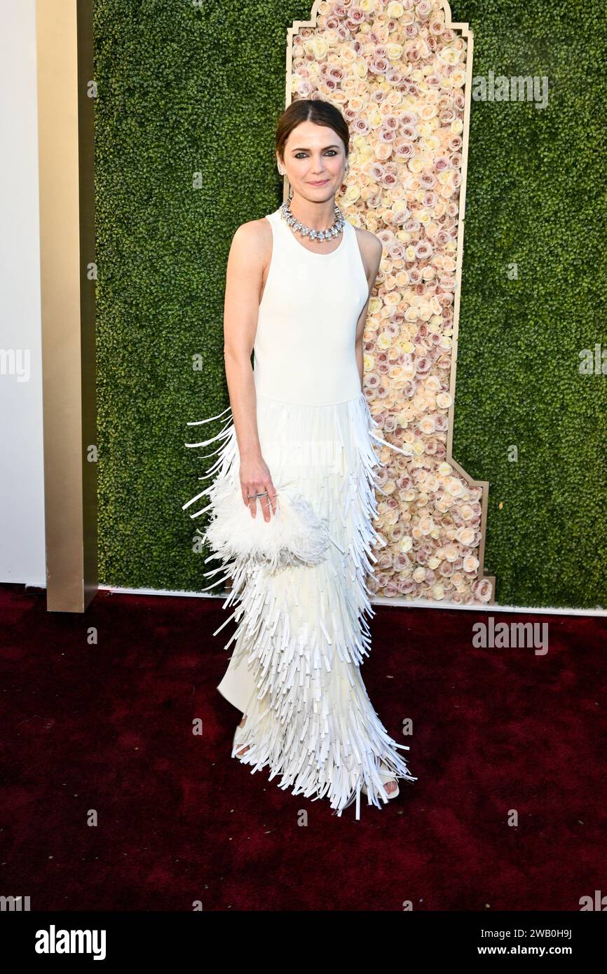 Keri Russell at the 81st Golden Globe Awards held at the Beverly Hilton ...