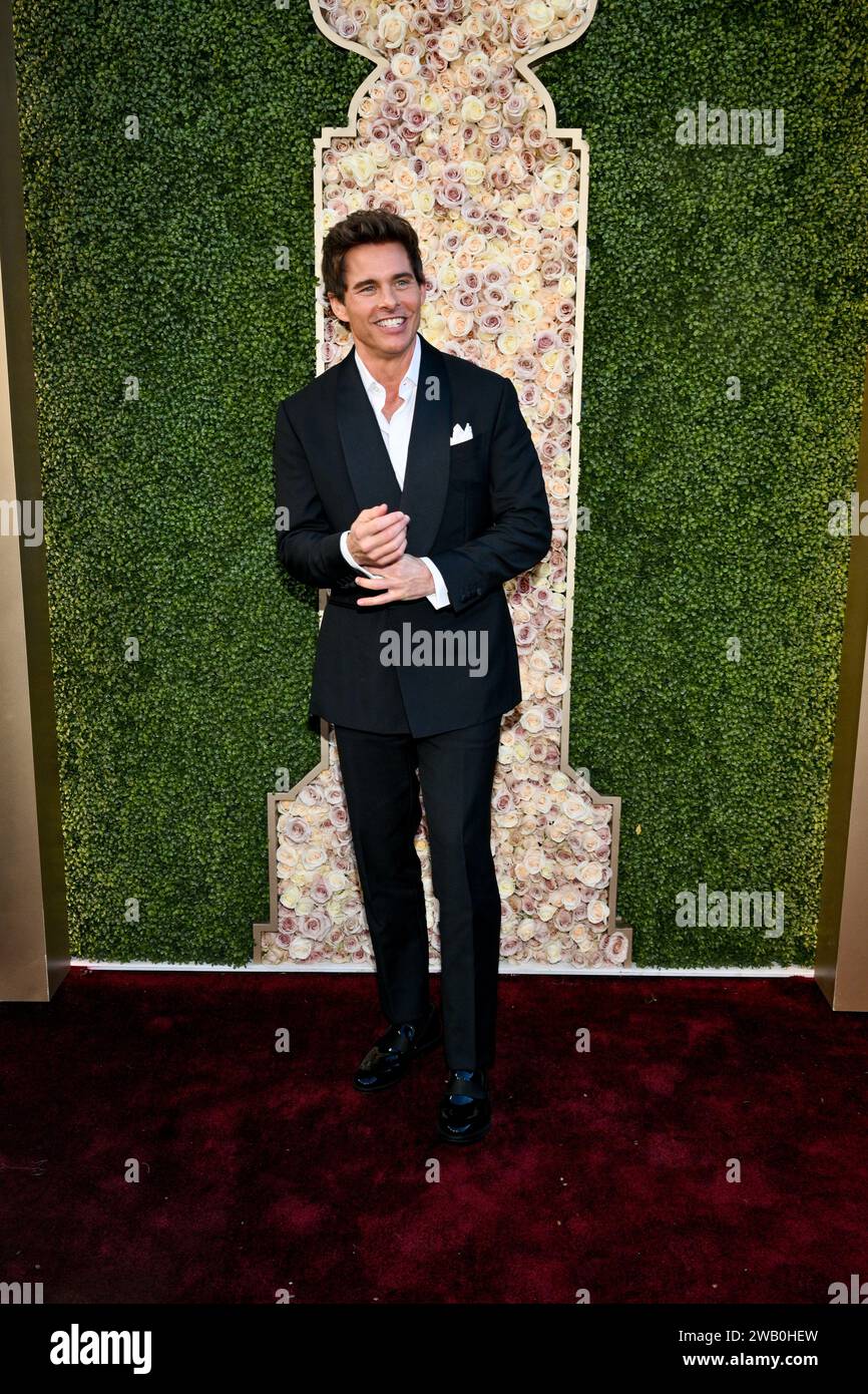 James Marsden at the 81st Golden Globe Awards held at the Beverly ...
