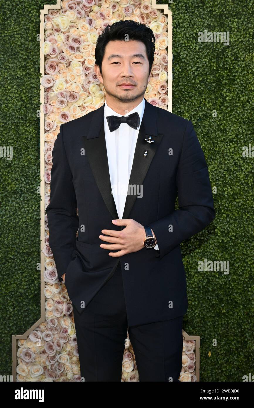 Beverly Hills, United States. 07th Jan, 2024. Simu Liu at the 81st ...
