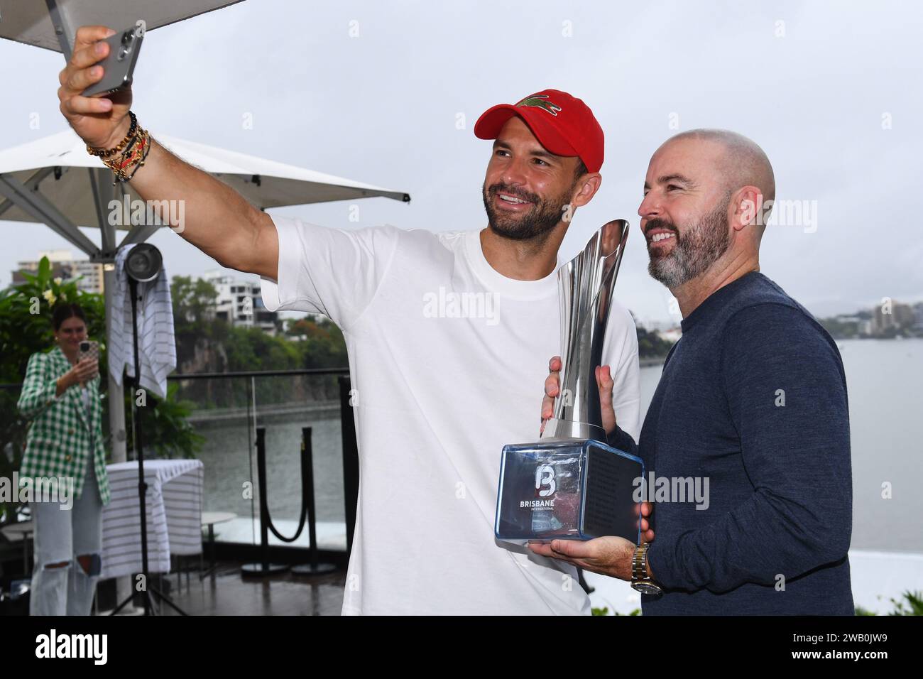 Brisbane, Australia. 08th Jan, 2024. Brisbane International Men's ...